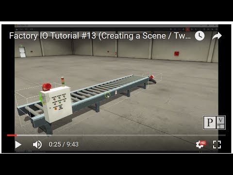 Factory IO Tutorial (Creating a Scene / TwidoSuite) - YouTube