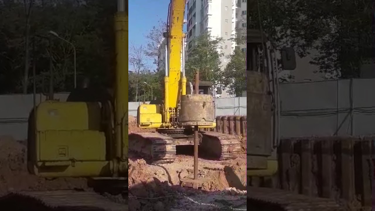 [Piling Work] PHC Pile PDA Test 2 - YouTube