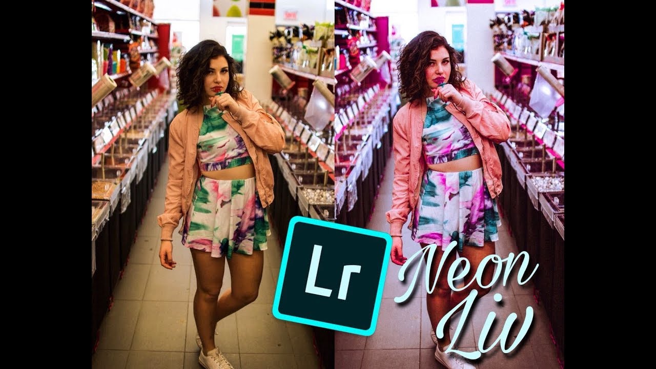 Lightroom Mobile - Preset Neon Liv - YouTube
