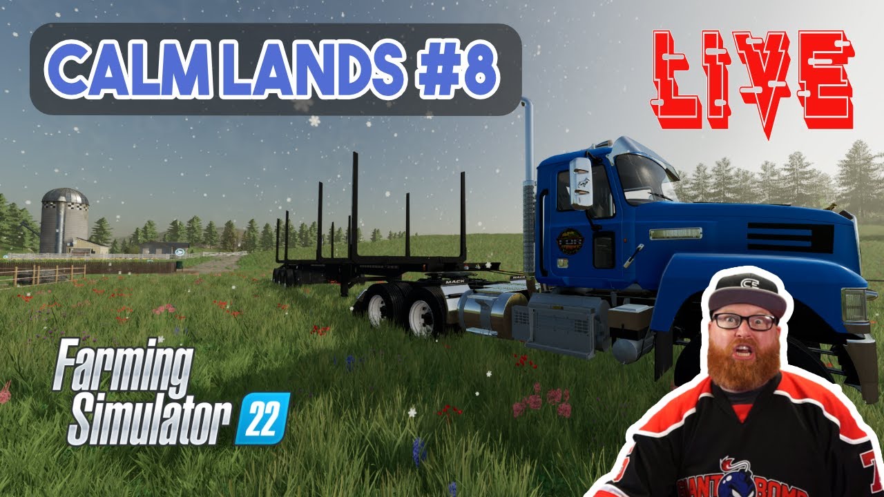 Calm Lands #8 - Farming Simulator 22 - Survival Challenge - YouTube