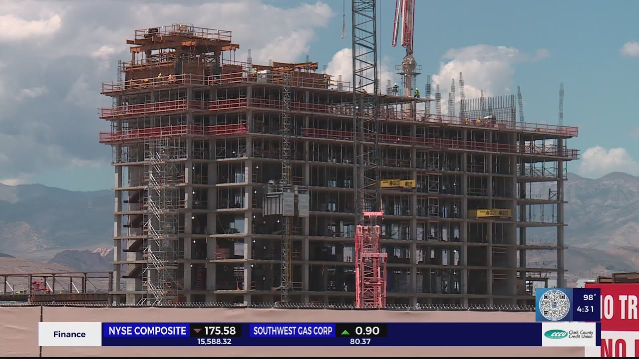 Durango Station model plan on display at Red Rock Resort - YouTube
