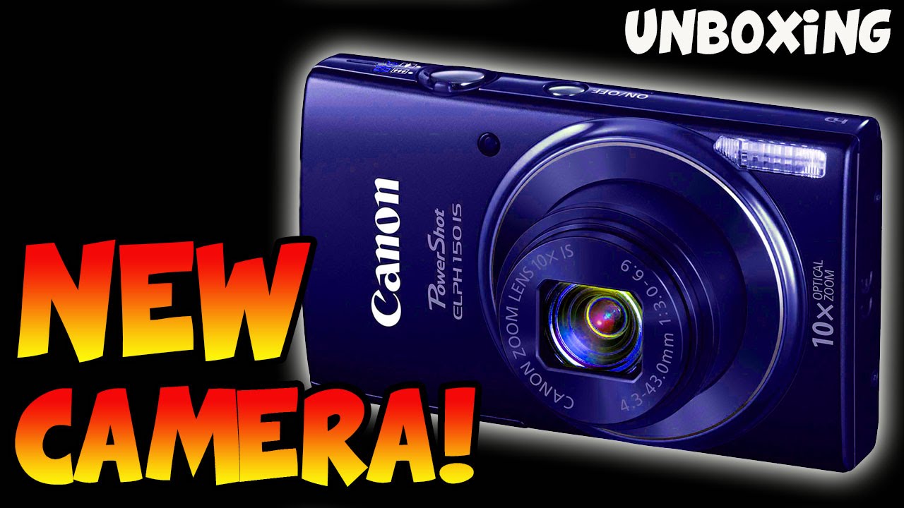 NEW CAMERA! (Canon PowerShot ELPH 150 IS Digital Camera Unboxing and ...