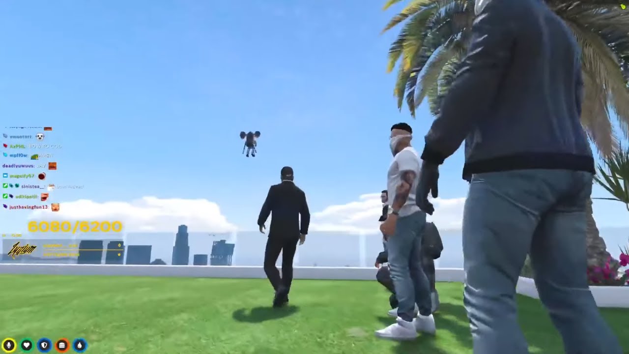 Jesus Delivers Seasides Flag Via JetPack | NoPixel GTA RP - YouTube