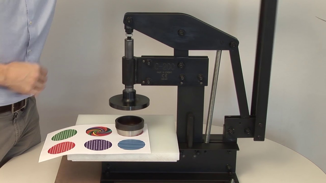 How to use the C-200 cutting machine - YouTube