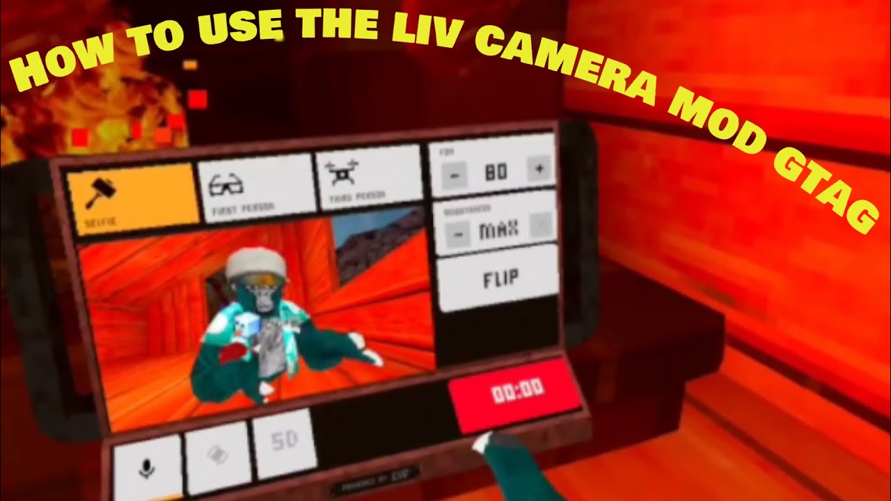 How to use the liv camera mod in gtag - YouTube