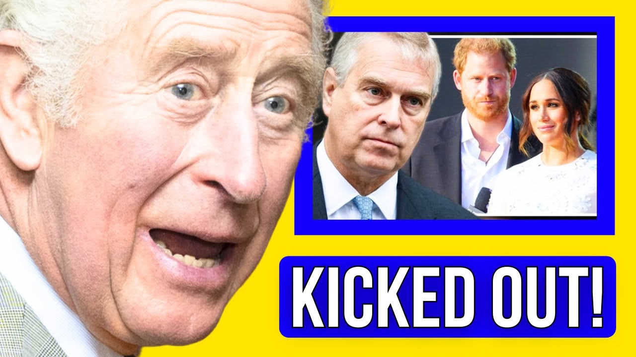 EVICTED! Prince Harry & Andrew Shocked as King Charles Makes Bold ...