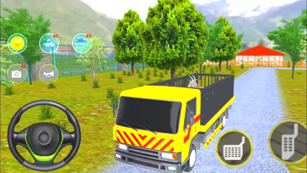 Off-Road Animal Transport Adventure: Trucking Through the Wilderness ...