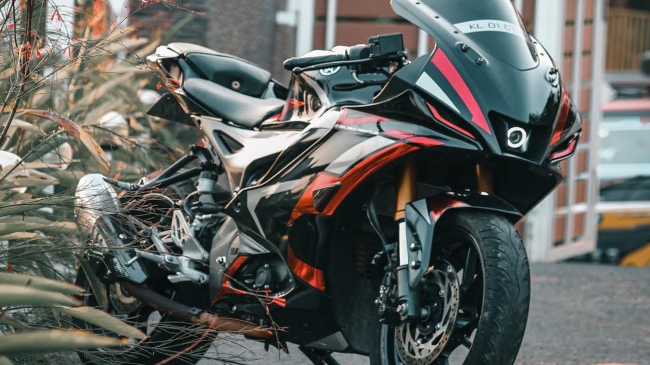 top best modified bike Yamaha r15 v4 vs r15 v4m in india custom bike ...