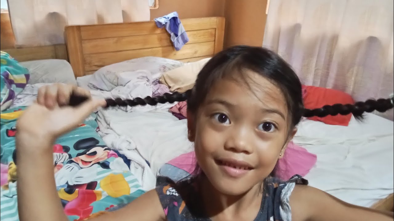 salapid hair ni inday blogs prepare para school para dili egang - YouTube