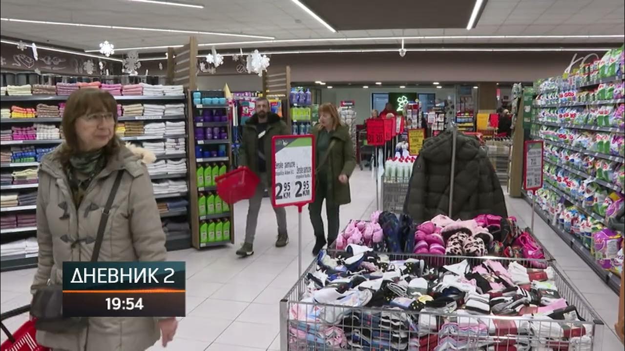 Neradna nedjelja u FBiH napunila tržne centre u Istočnom Sarajevu - YouTube