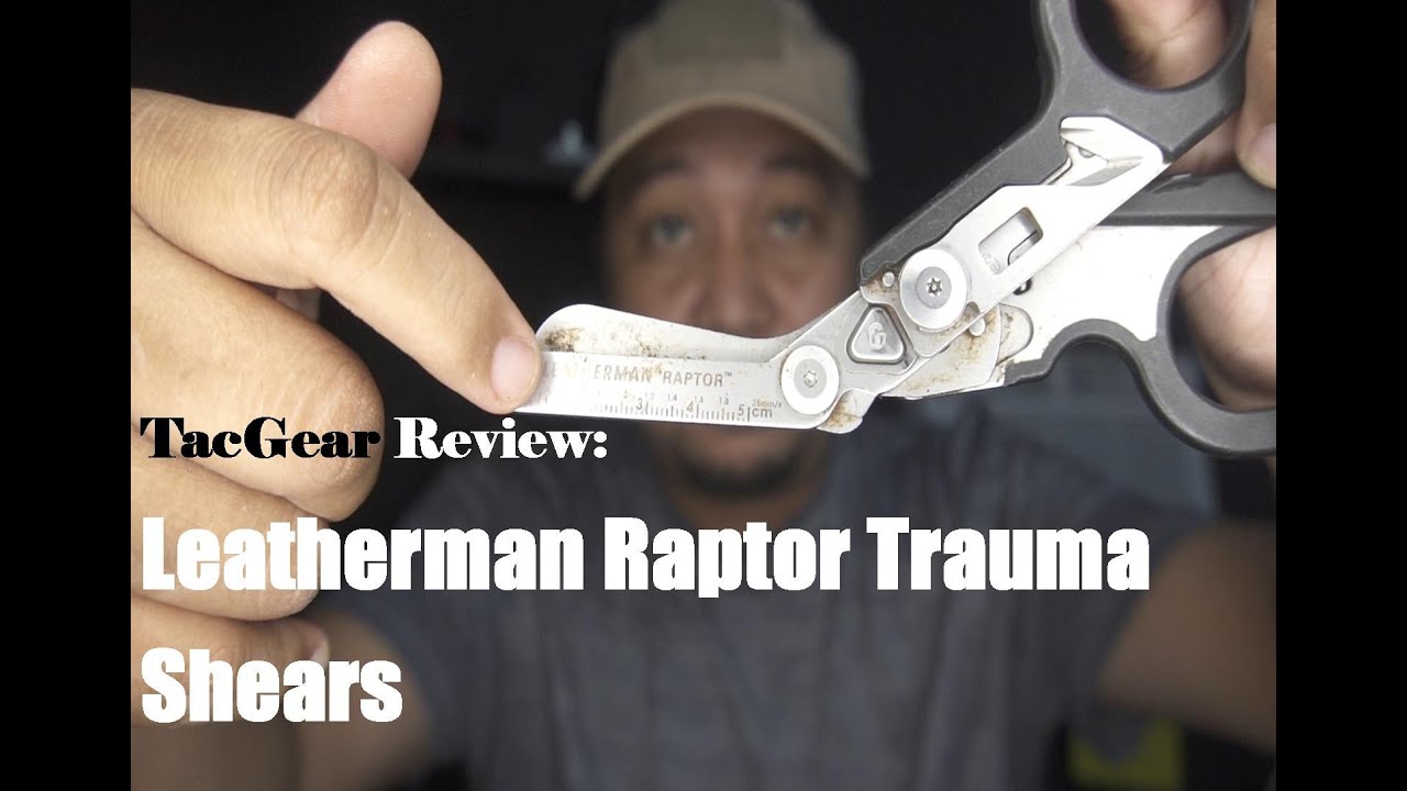 Leatherman Raptor Medical Shears TacGear Review - YouTube