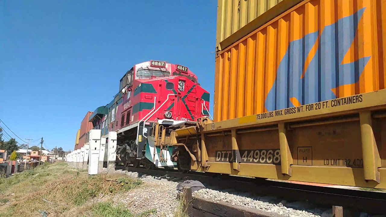 FSRR#4833 Intermodal Veracruz - México - YouTube
