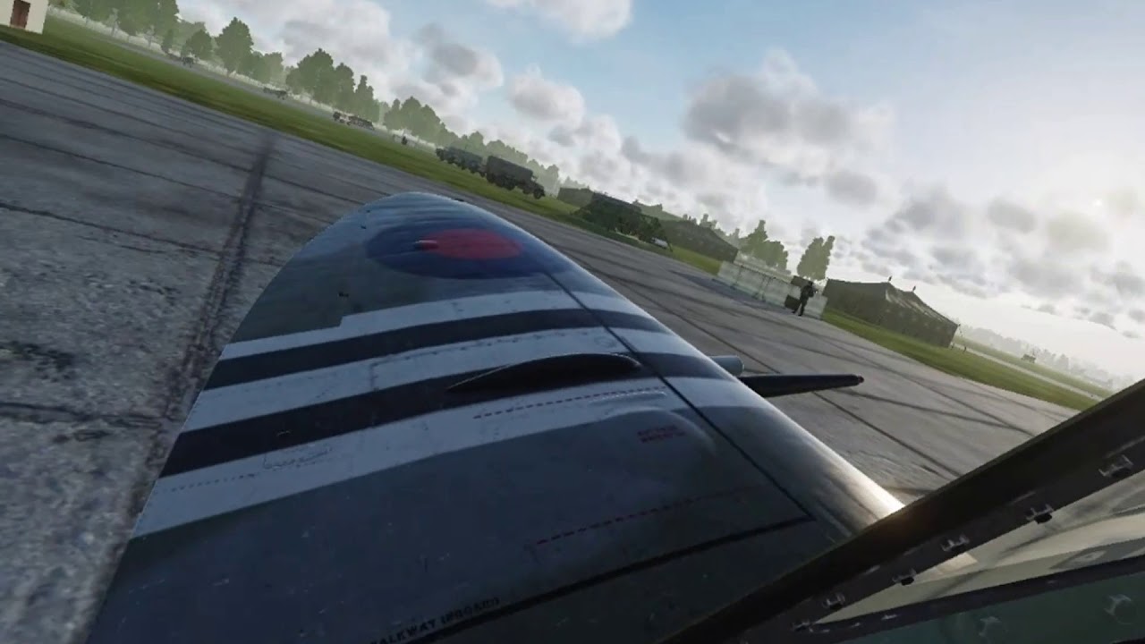DCS VR SPITFIRE START UP - YouTube