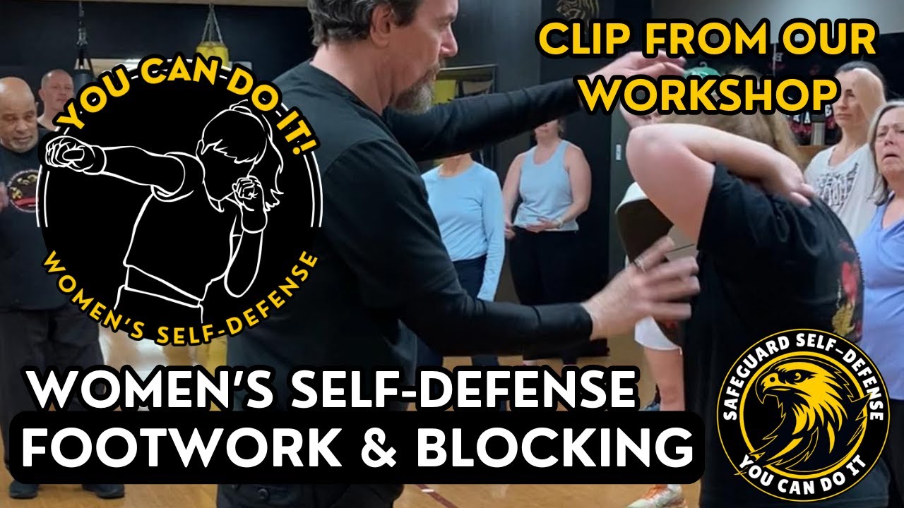 Women's Self-Defense. Footwork and Blocking. - YouTube