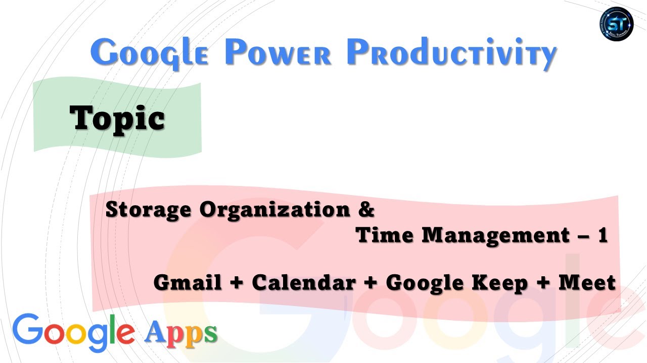 Google Power Productivity- Google Apps Integration --- by Skill ...