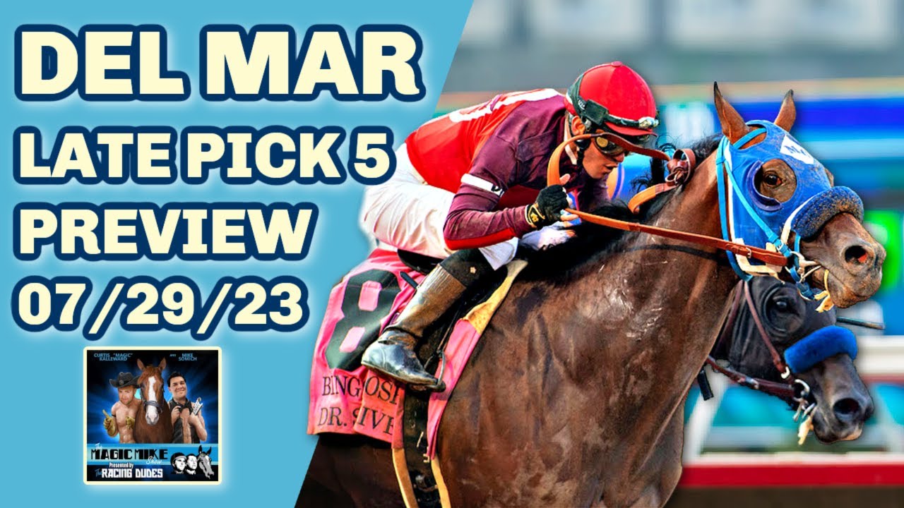 The Magic Mike Show 484: Del Mar Saturday Pick 5 Preview | Bing Crosby ...