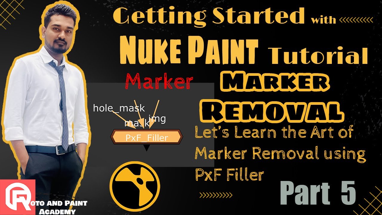 Marker Removal in Nuke | PxF Filler node in Nuke |Part5 | VNO26 # ...