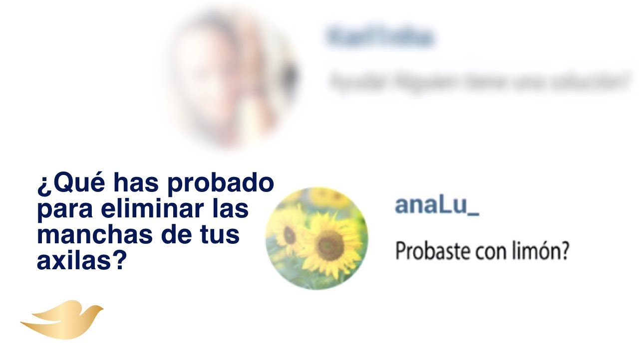 ¿Qué has probado para eliminar las manchas de tus axilas? - YouTube