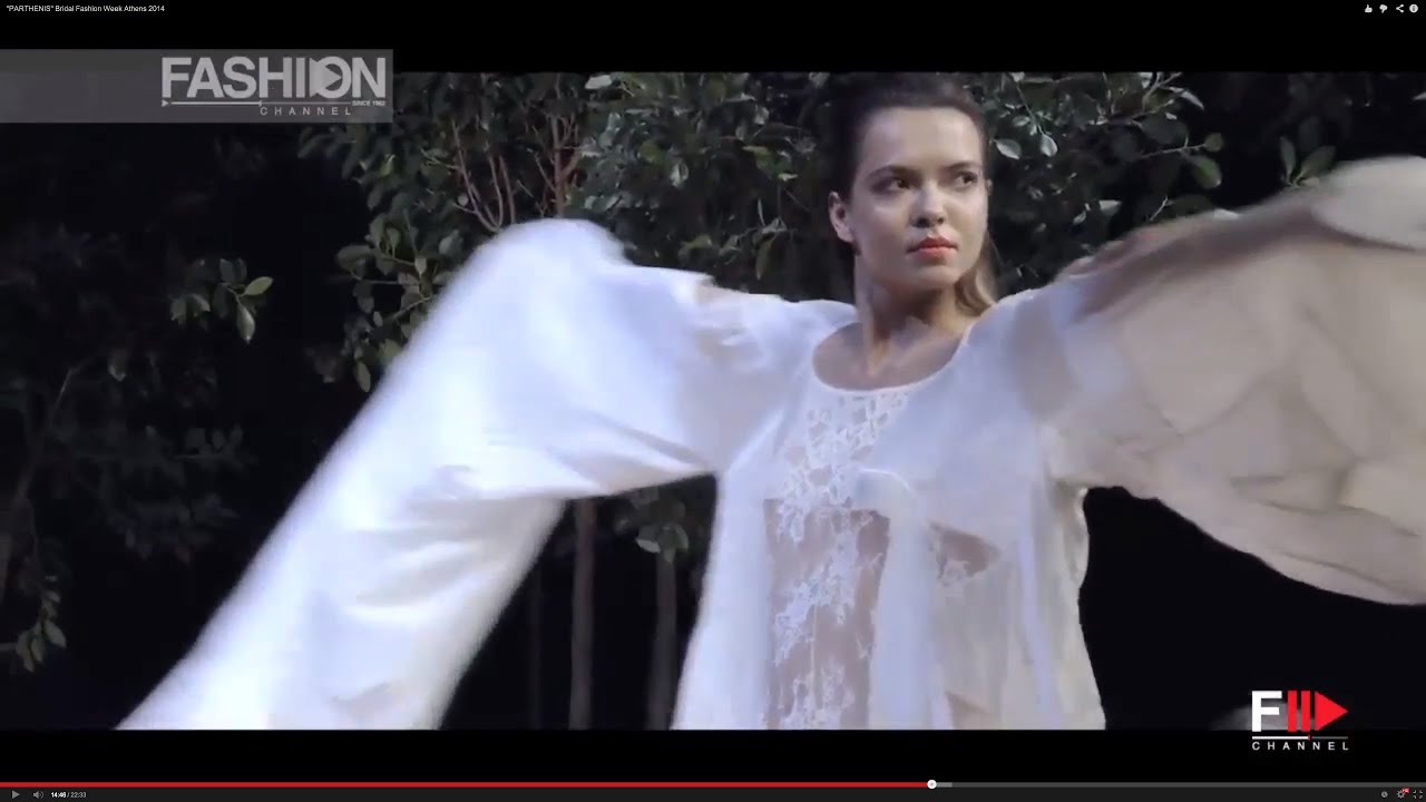 "PARTHENIS" Bridal Fashion Week Athens 2014 by Fashion Channel - YouTube
