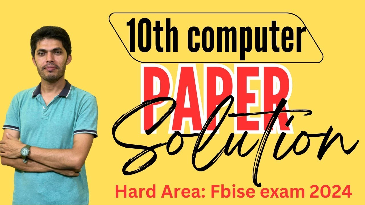 Computer Science 10th MCQs Answer Key|10th Computer Science MCQs ...