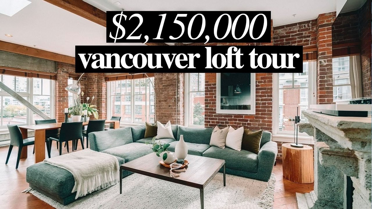 Inside This $2.1 Million Vancouver Loft | Vancouver Loft Tour - YouTube