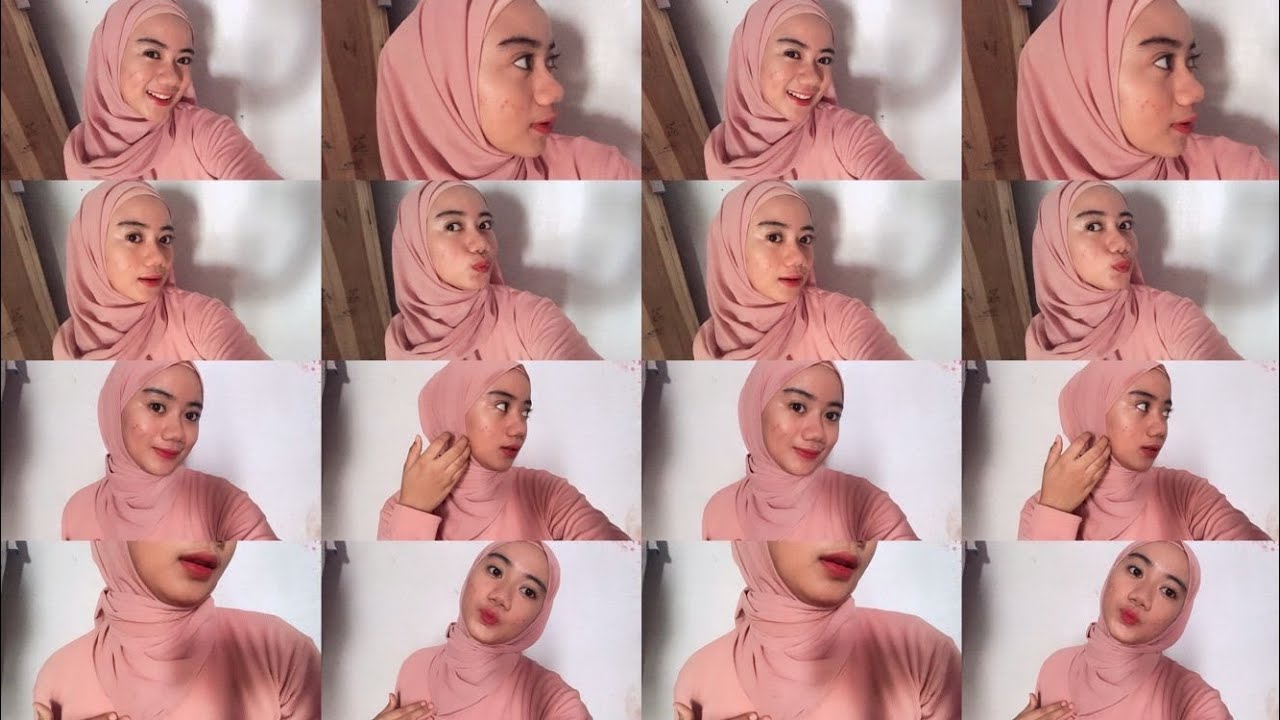 2 style Tutorials Hijab Pashmina ala cewek tiktok - YouTube