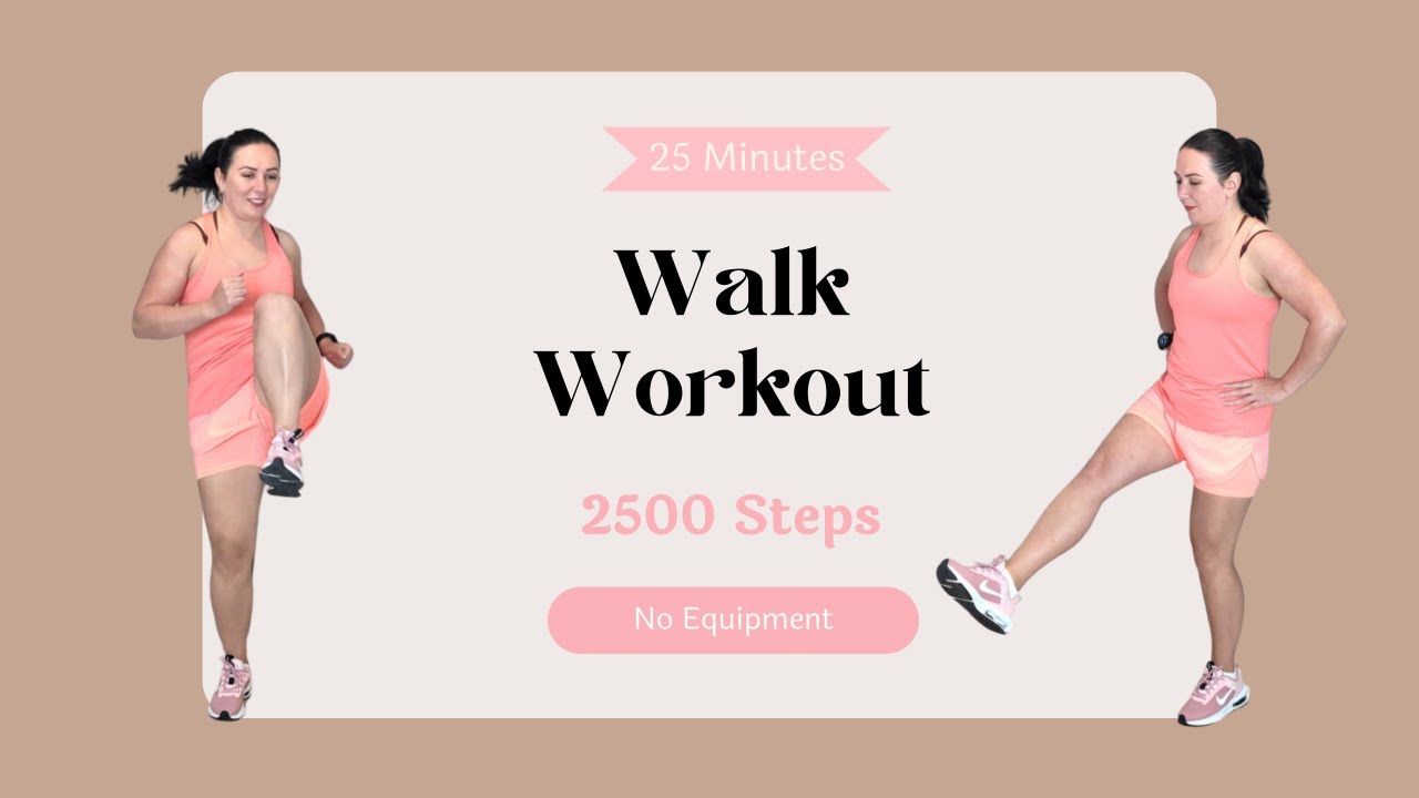 2500 Steps Indoor Walking Workout for Weight Loss | Caminata de 2500 ...