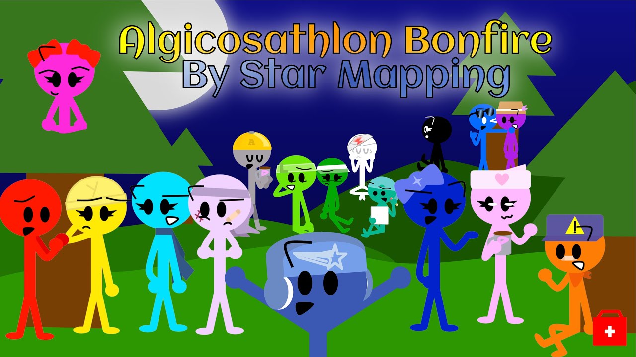 Star Mapping's Bonfire Speed Art - YouTube