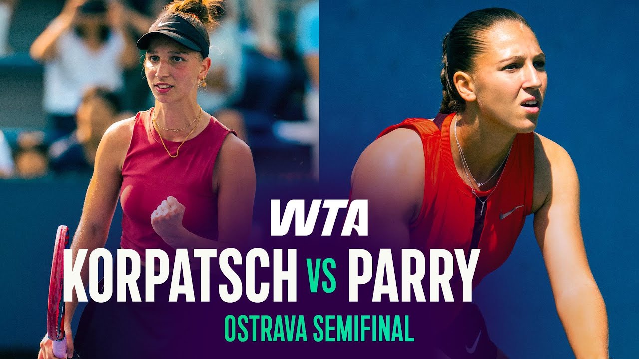Diane Parry vs. Tamara Korpatsch | 2026 Ostrava Semifinal | WTA Match ...