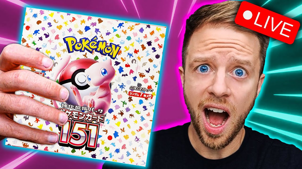 Live Pokémon 151 Opening and *Giveaway* ! - YouTube
