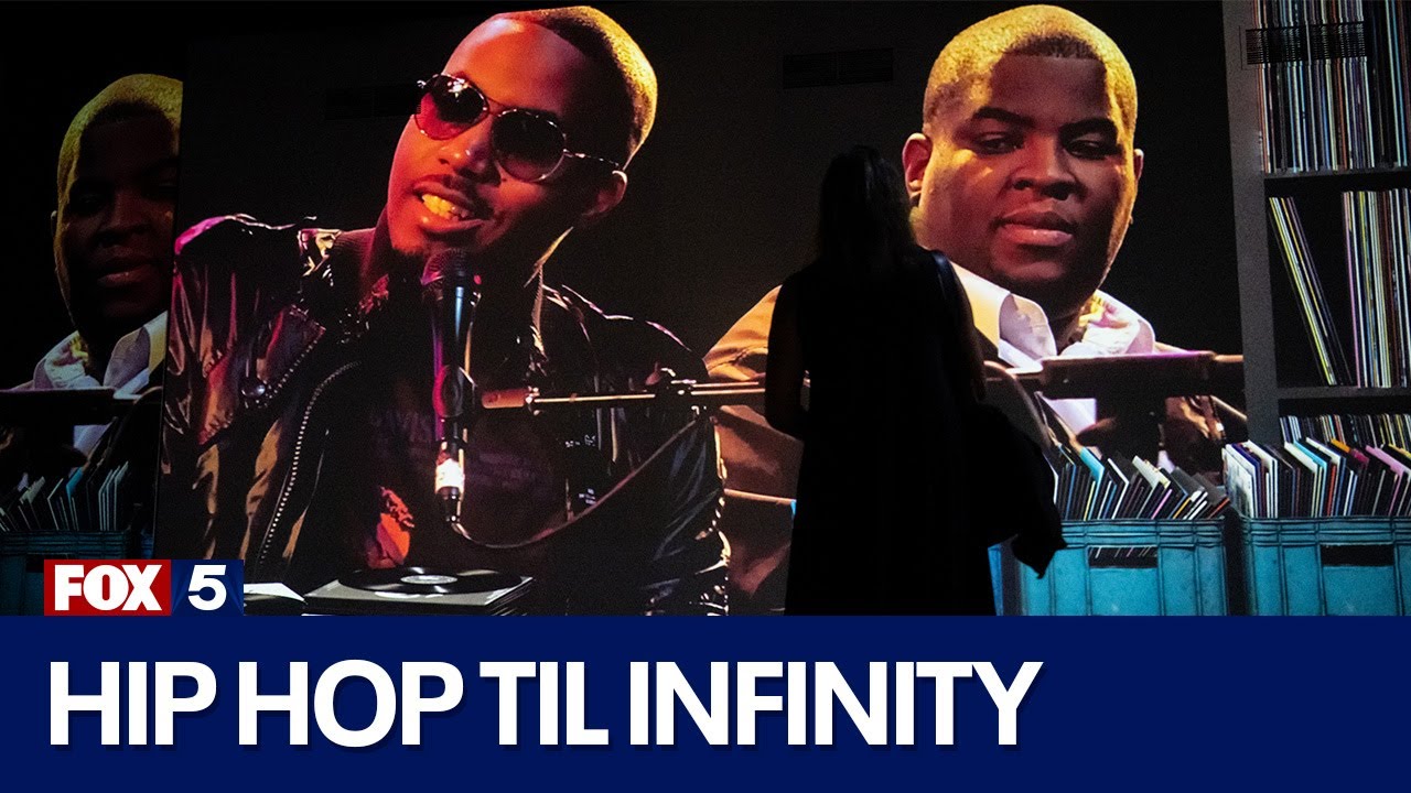 New NYC immersive pop up celebrates 50 years of hip hop - YouTube
