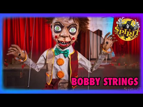 Spirit Halloween BOBBY STRINGS ANIMATRONIC | NEW for 2024 - YouTube