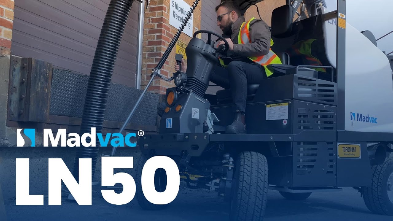LN50 Madvac: Versatile All-Terrain Litter Vacuum for Efficient Urban ...