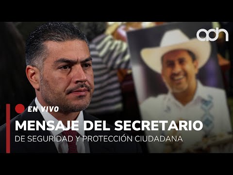 🔴 EN VIVO | Omar García Harfuch informa sobre los avances del caso de Carlos Manzo