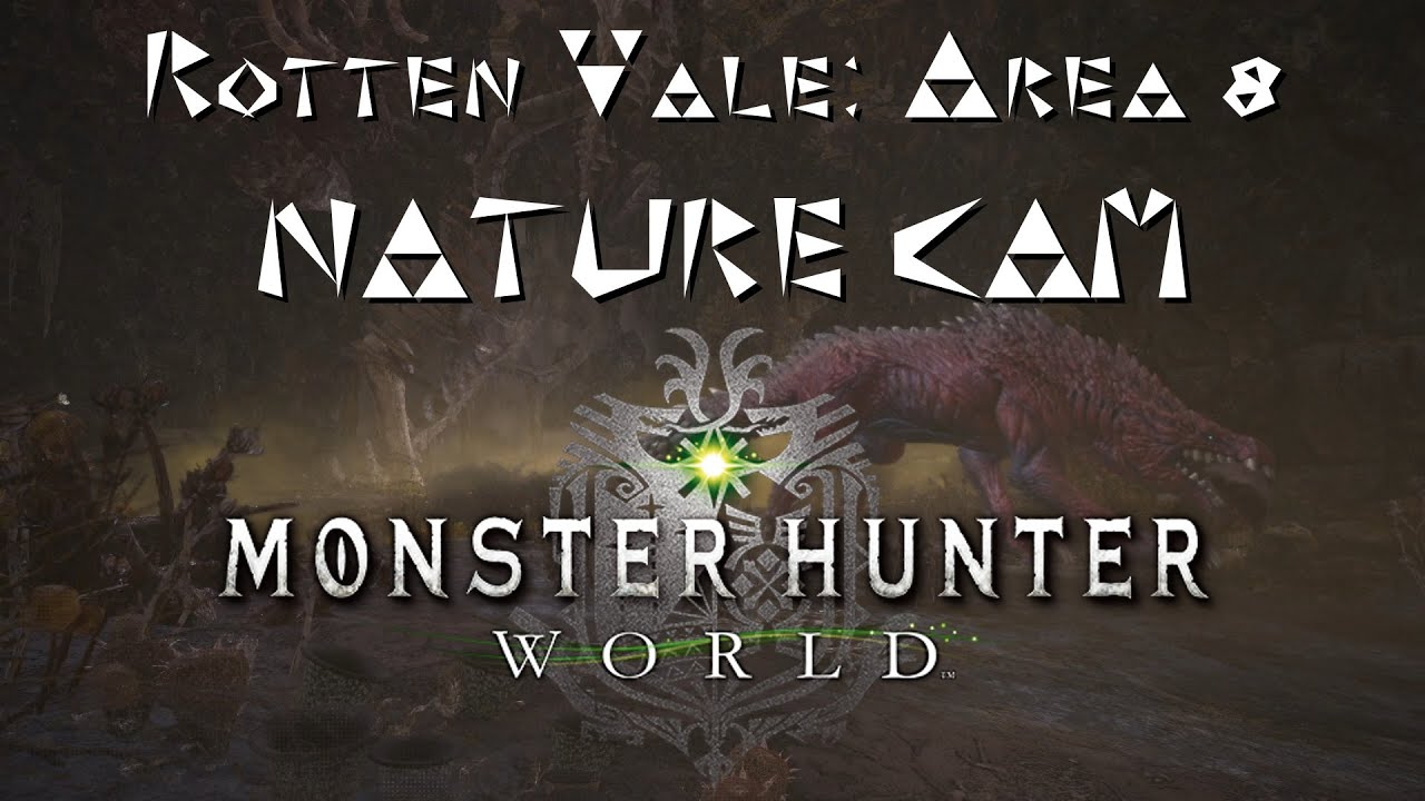 MHW: Rotten Vale Area 8 Nature Cam - YouTube