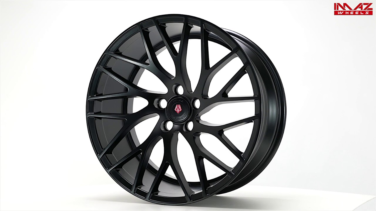 Imaz Wheels IM13 Black - YouTube