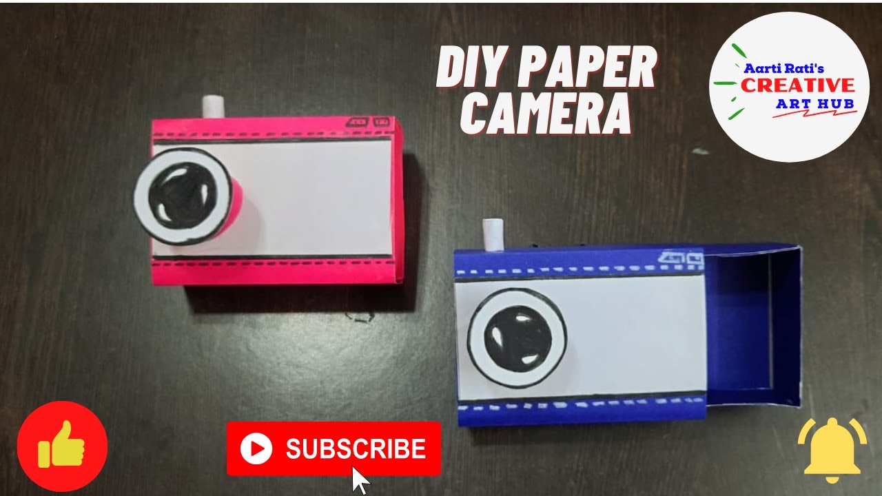 DIY II How to make Paper Camera II Origami Camera Tutorial II Easy and ...