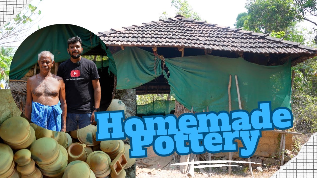 Pot Making With CLAY; Talent of Karavali Potter in Udupi - YouTube