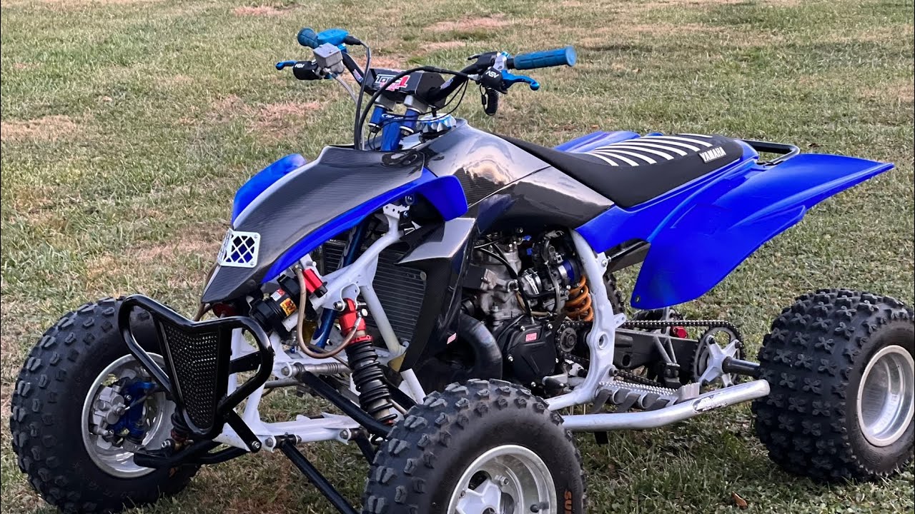 Yfz450 hybrid build up - YouTube