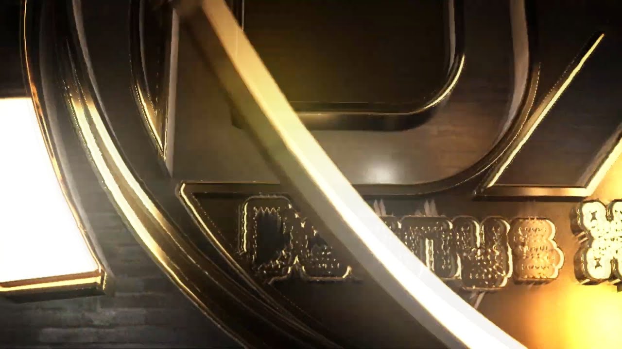 Element 3D Adobe After Effects - LOGOTIPO 3D - Luxurious Elegant Gold ...