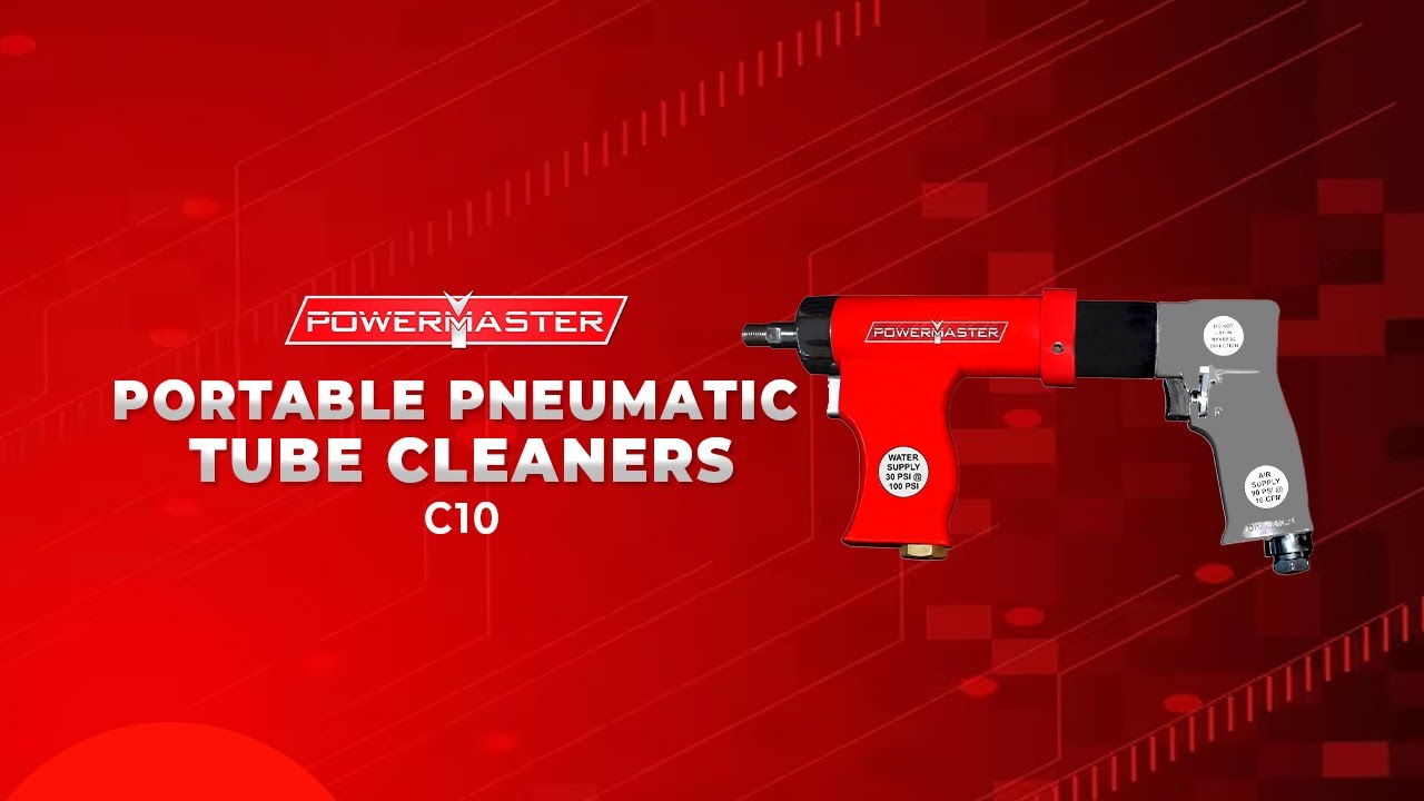 Portable Pneumatic Tube Cleaners C-10 - YouTube