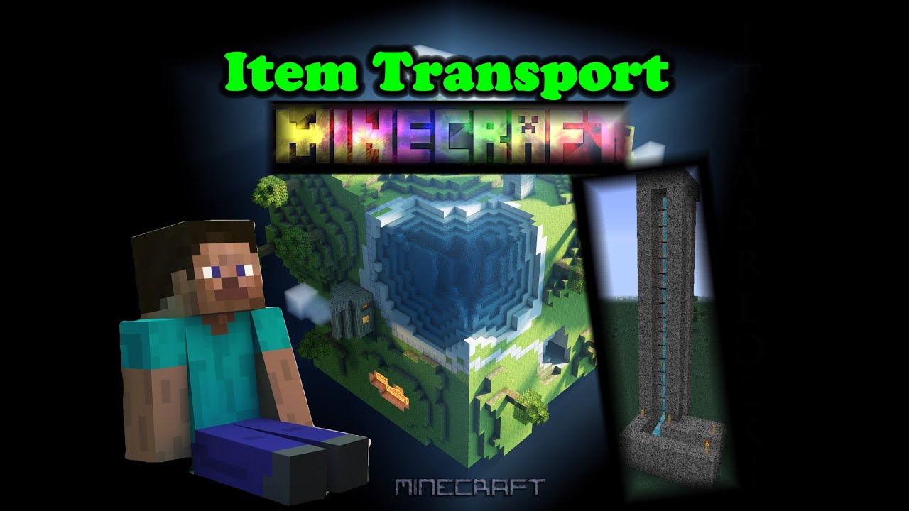 Item Transport - Minecraft - YouTube