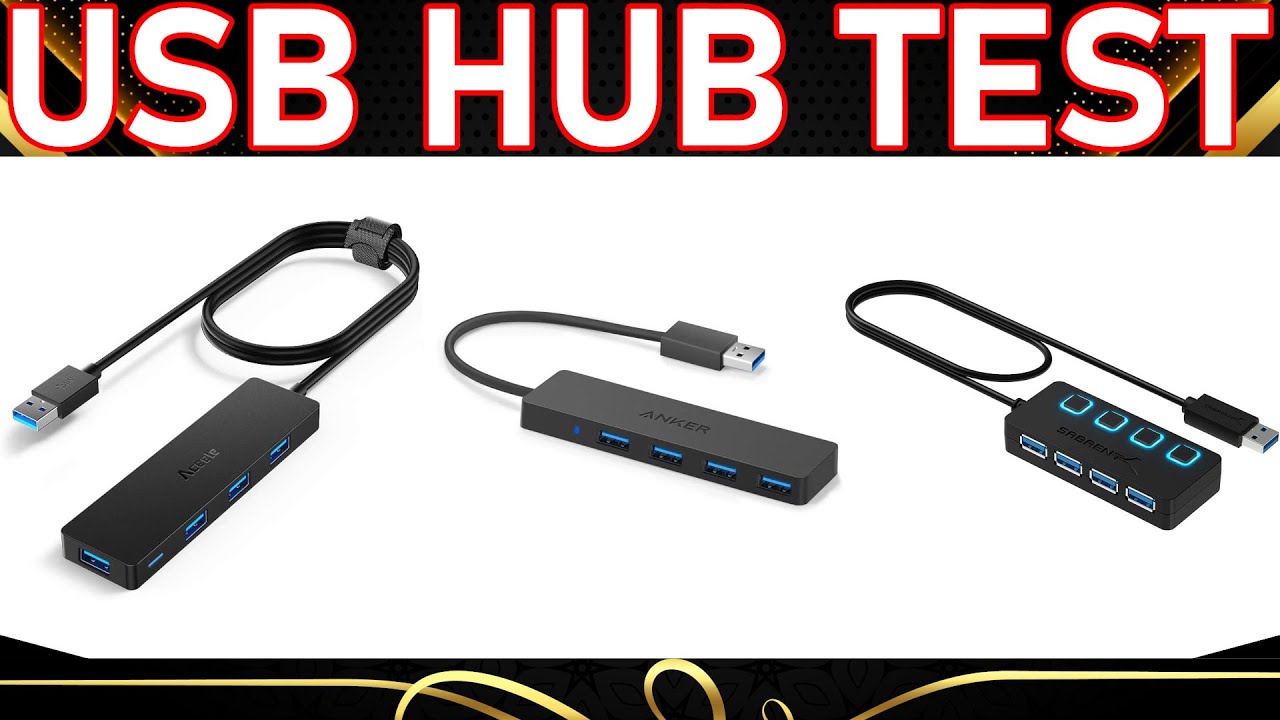 ᐅ USB Hub Test 2023 | Top 3 USB Hubs - YouTube