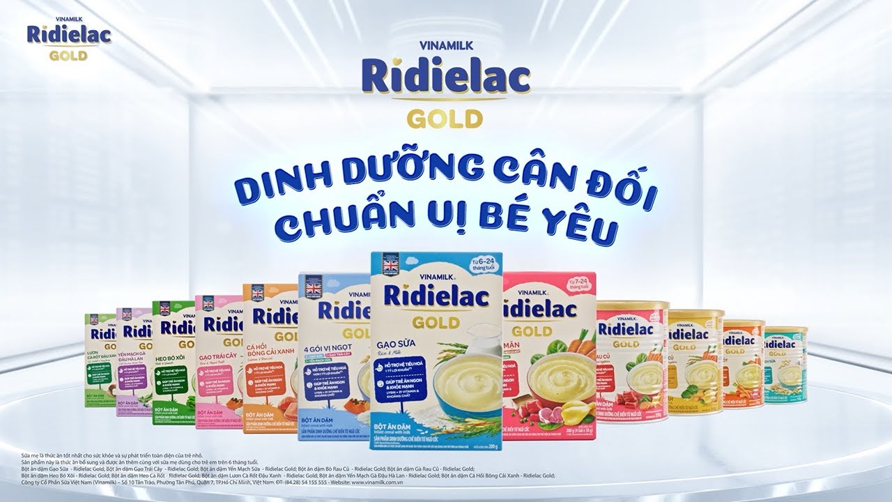 RIDIELAC GOLD - CÓ PHẢI MẸ TỰ NẤU MÓN ĂN DẶM MỚI ĐỦ DINH DƯỠNG CHO CON ...