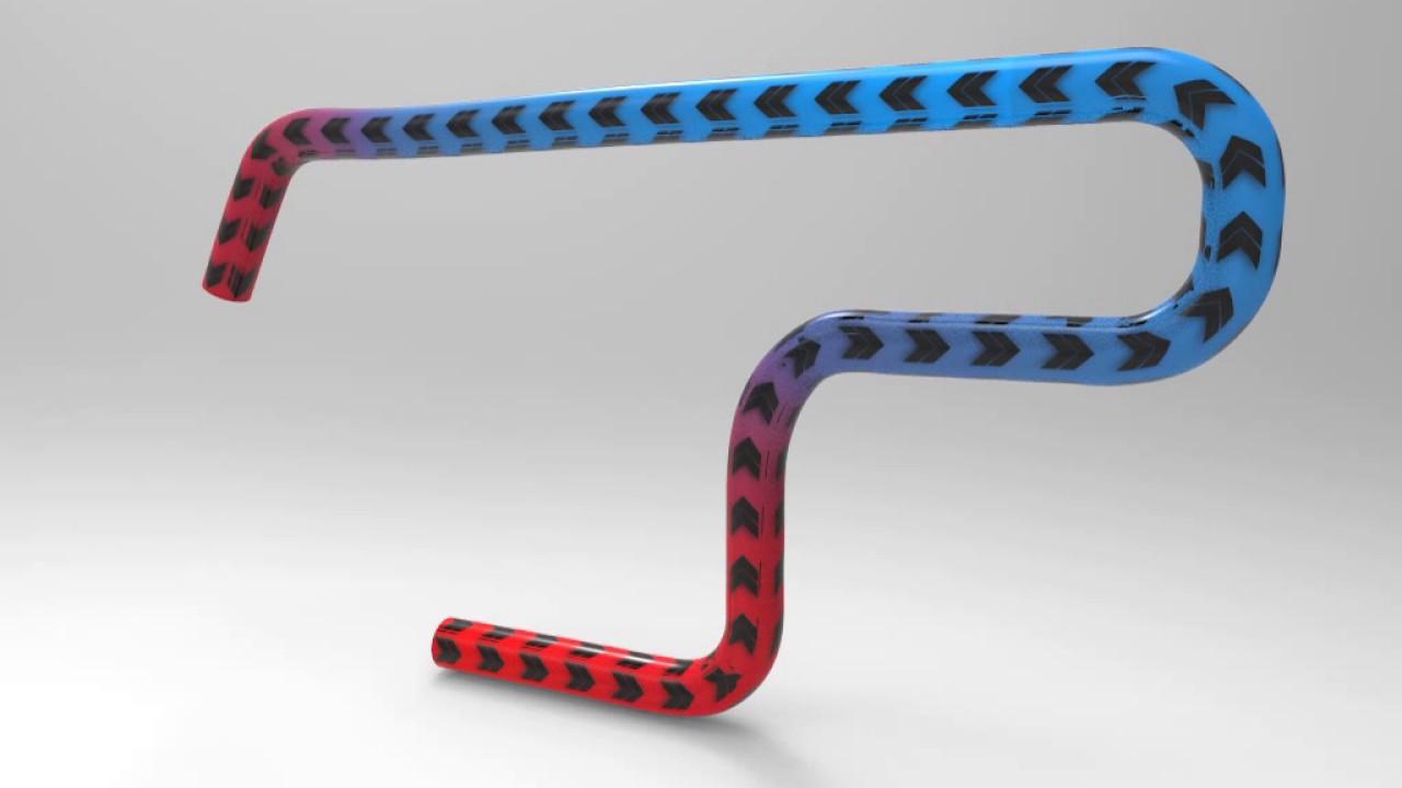 Heat and fluid flow pipe test - YouTube