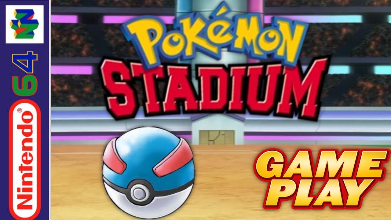 Pokémon Stadium (Nintendo 64) - (Gameplay) - YouTube