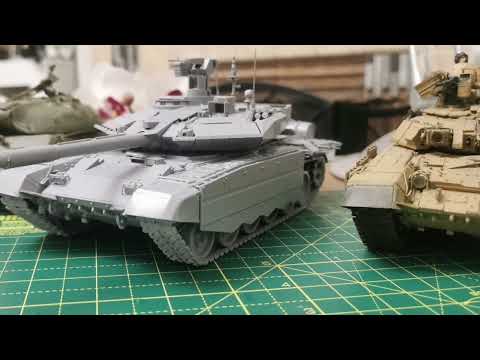 T90 MC tank - scale 1/35 - YouTube