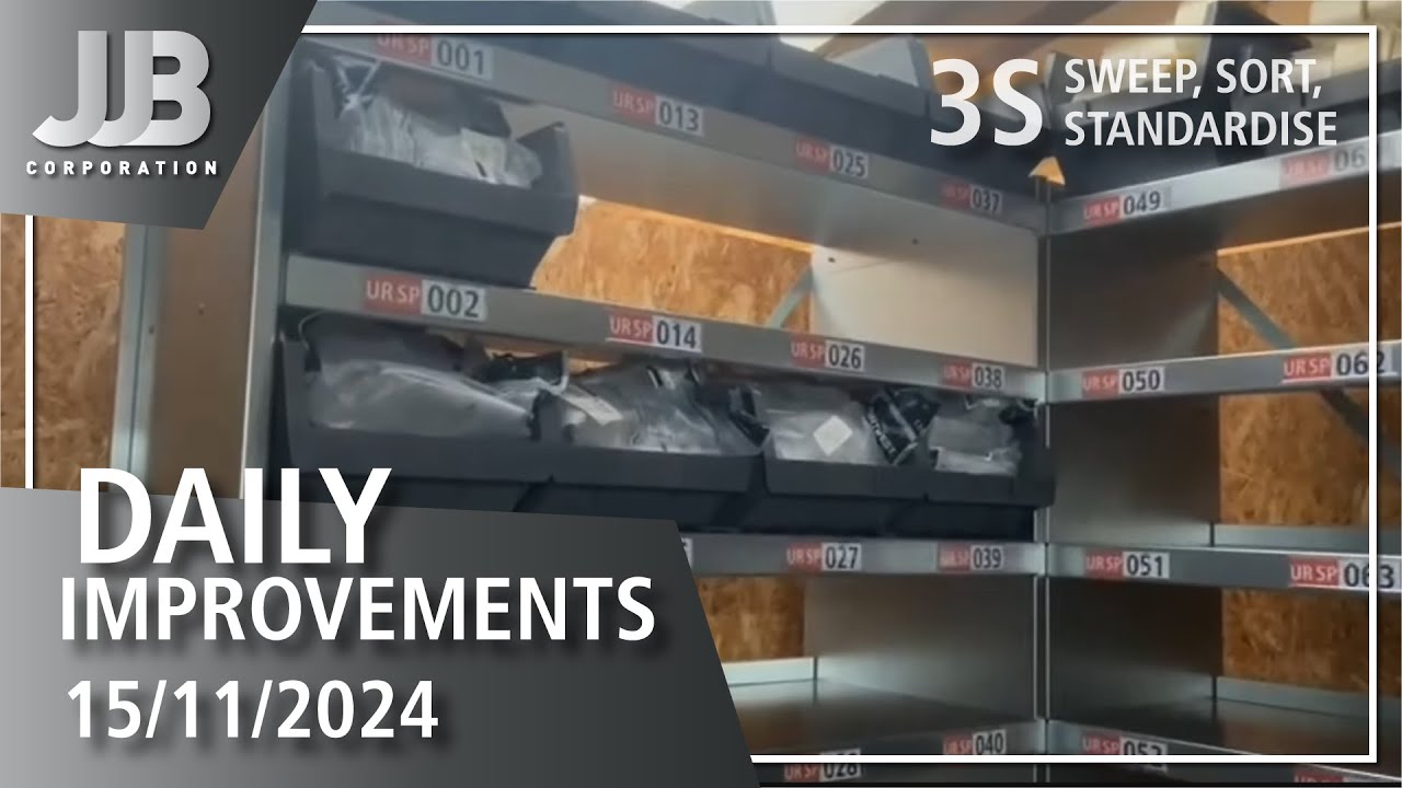 3s and Lean Improvements 15th November - YouTube