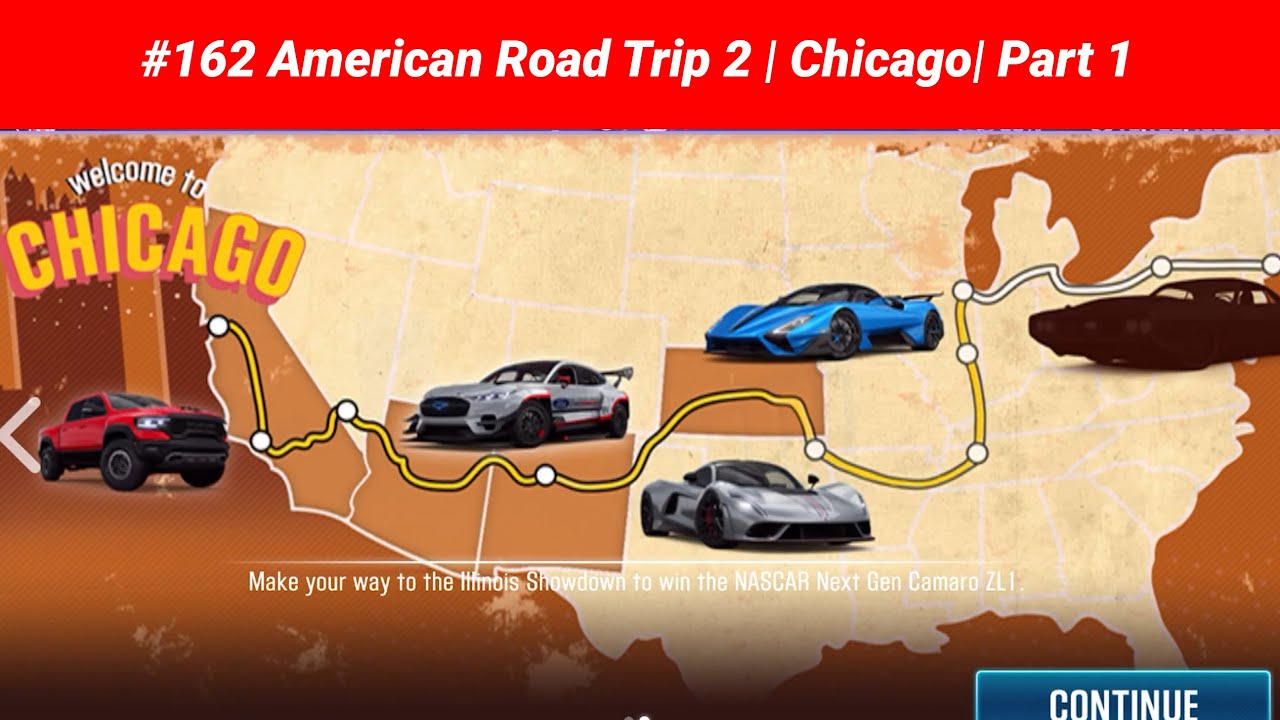 #162 CSR Racing 2 | American Road Trip 2 | Chicago| Part 1/4 - YouTube