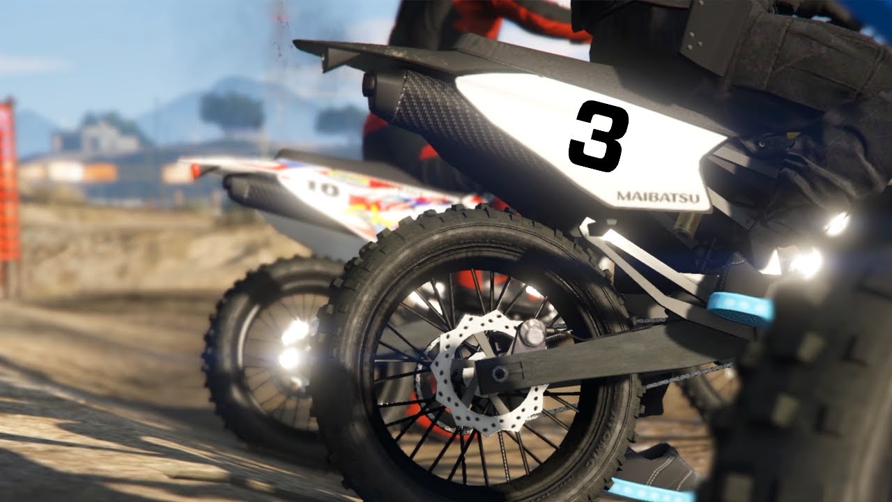 I MADE A MOTOCROSS RACE IN GTA 5 - YouTube